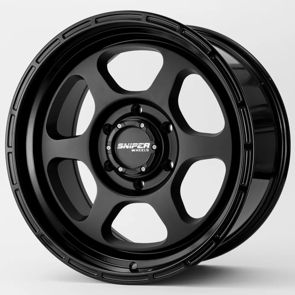 Sniper wheels FRONTLINE Matt Black – CI Performance Parts